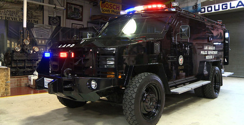 Lenco BearCat SWAT Car at Jay Leno's Garage